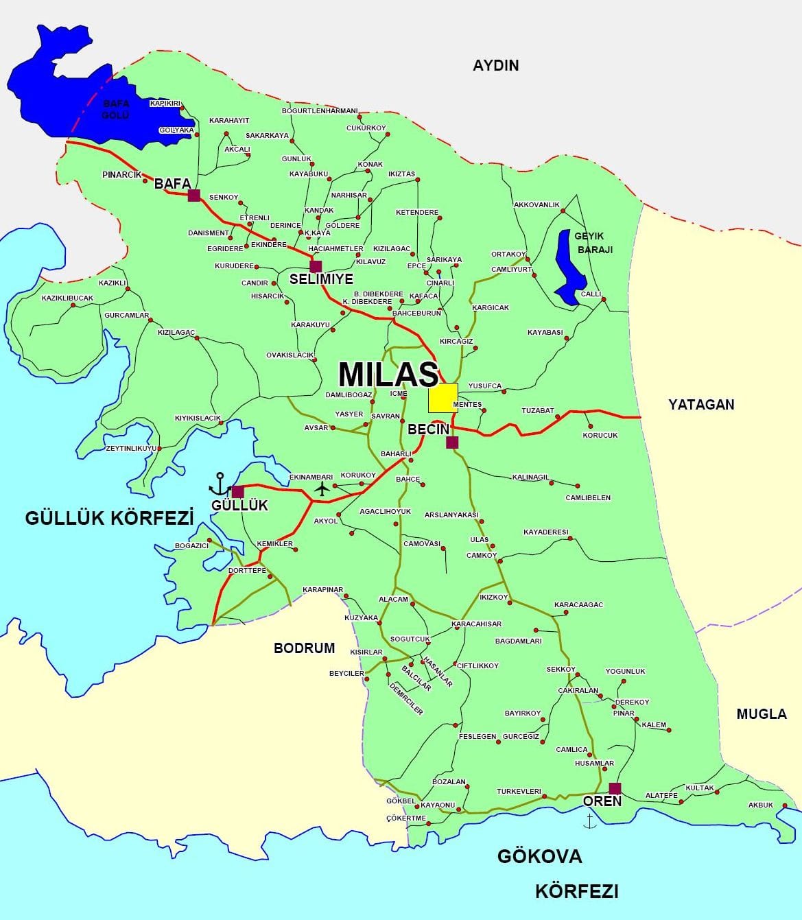 map_milas | Yerbilgisi